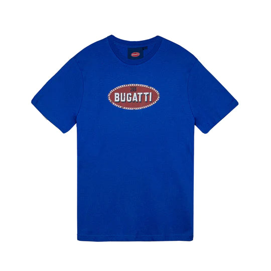 Bugatti Vintage Macaron Logo Men T-Shirt Blue – O'GARA Boutique